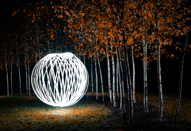 The Art of Light Spheres